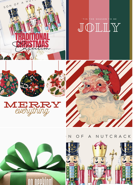 Traditional Christmas Insert Set of 10 – More Than Words