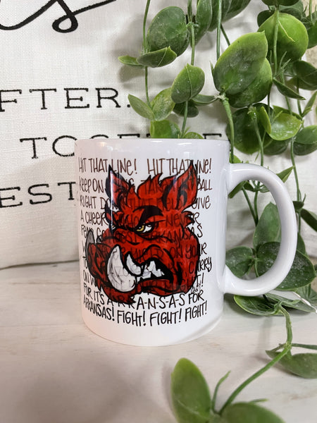 lindy-tate-arkansas-razorbacks-coffee-mug – More Than Words